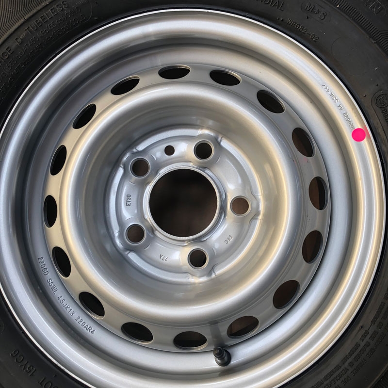 Roue complète/Roue de secours 165R13C - 5TR112 ET30 TR000631/684961 I ...