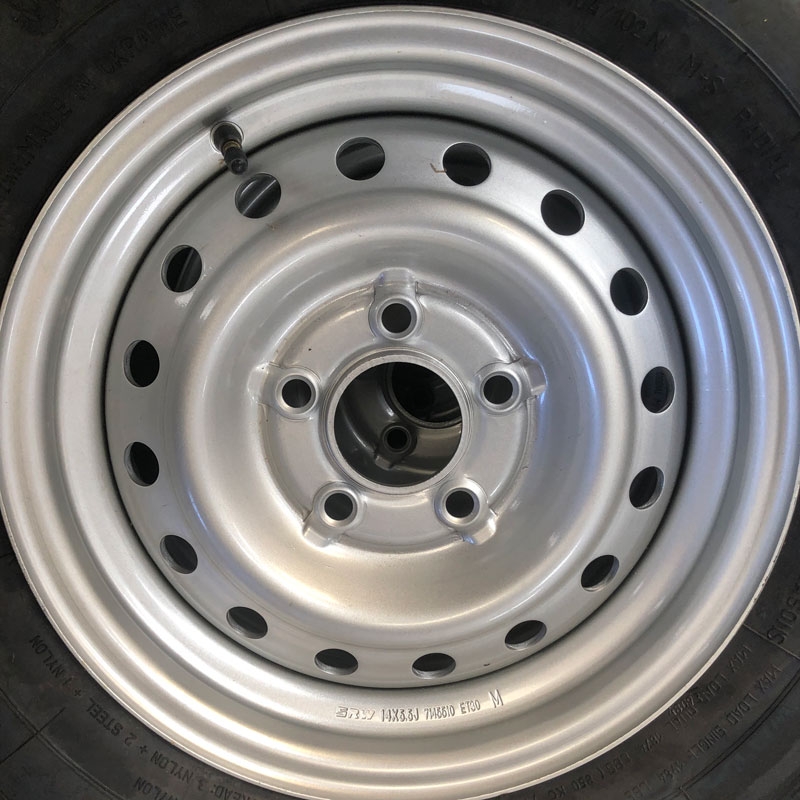 Roue complète 185R14C / 185/80R14C - 5TR112 ET30 TR000343/684934 I HLV ...