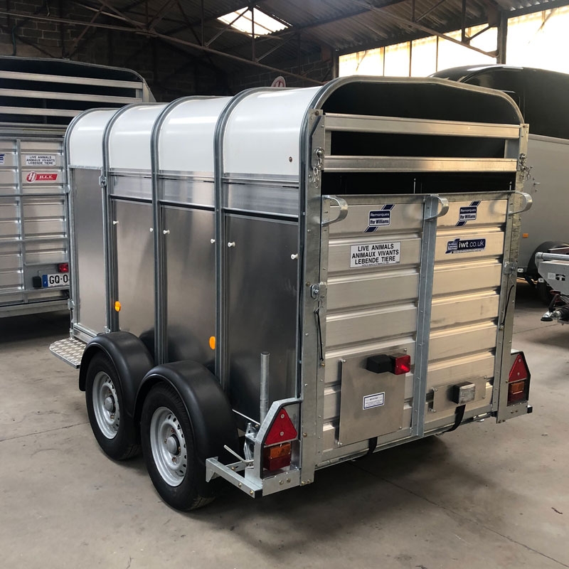 Bétaillère 2 essieux Ifor Williams P8G 1.50 m P8G 1.50m I HLV Remorques