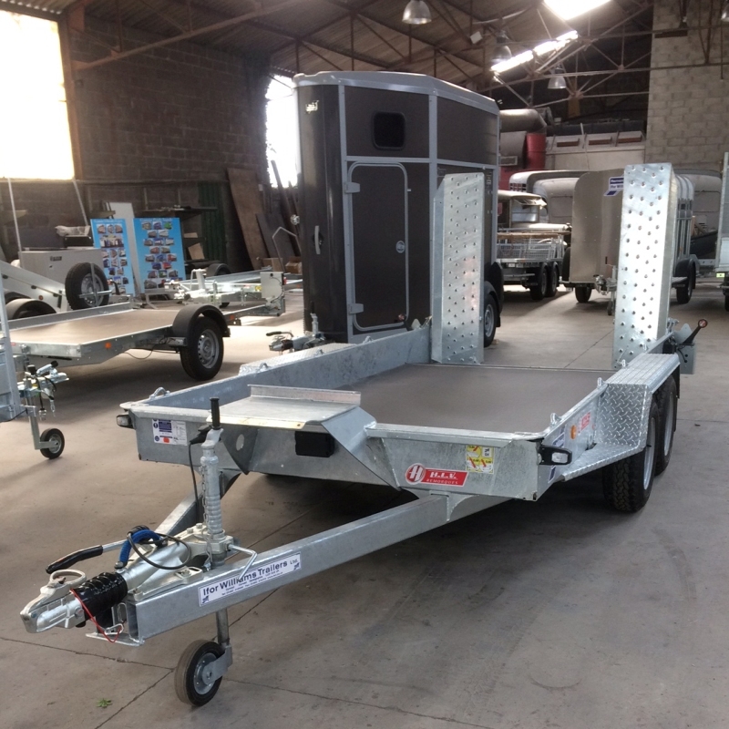 Porte-engin Ifor Williams GH106 I HLV Remorques