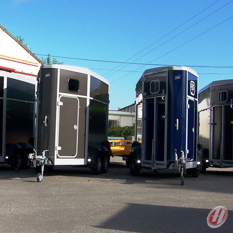Van Ifor Williams HB403 chevaux – HLV Remorques